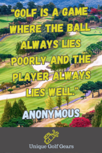 Golf Quotes: Swing into Inspiration - Unique Golf Gears